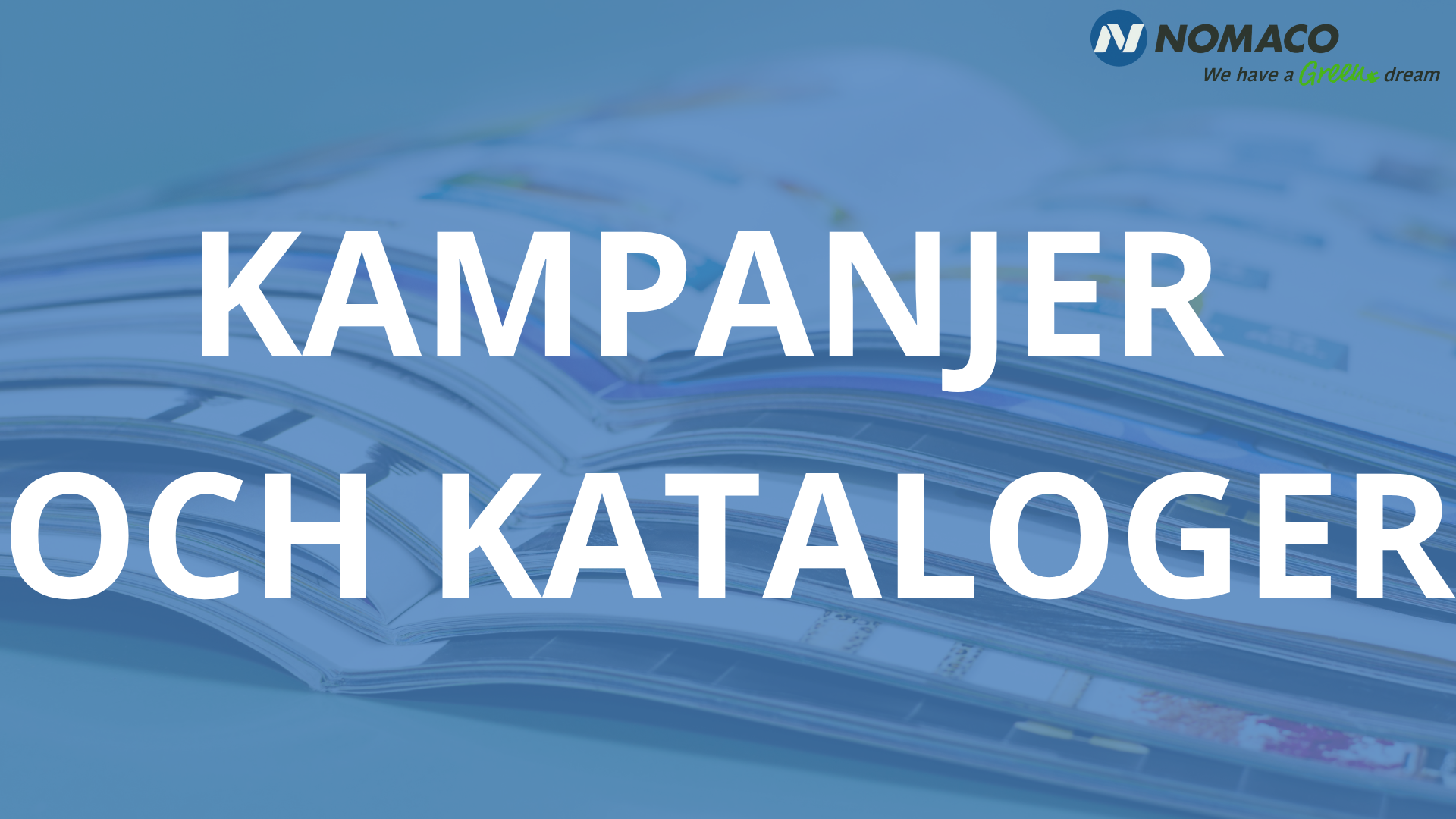 Kampanjer och kataloger